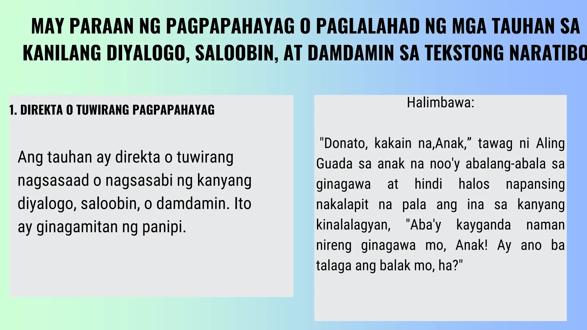 GRADE 11 PRESENTATION PAGBABASA AT PAGSUSURI NG IBA'T-IBANG TEKSTO ...