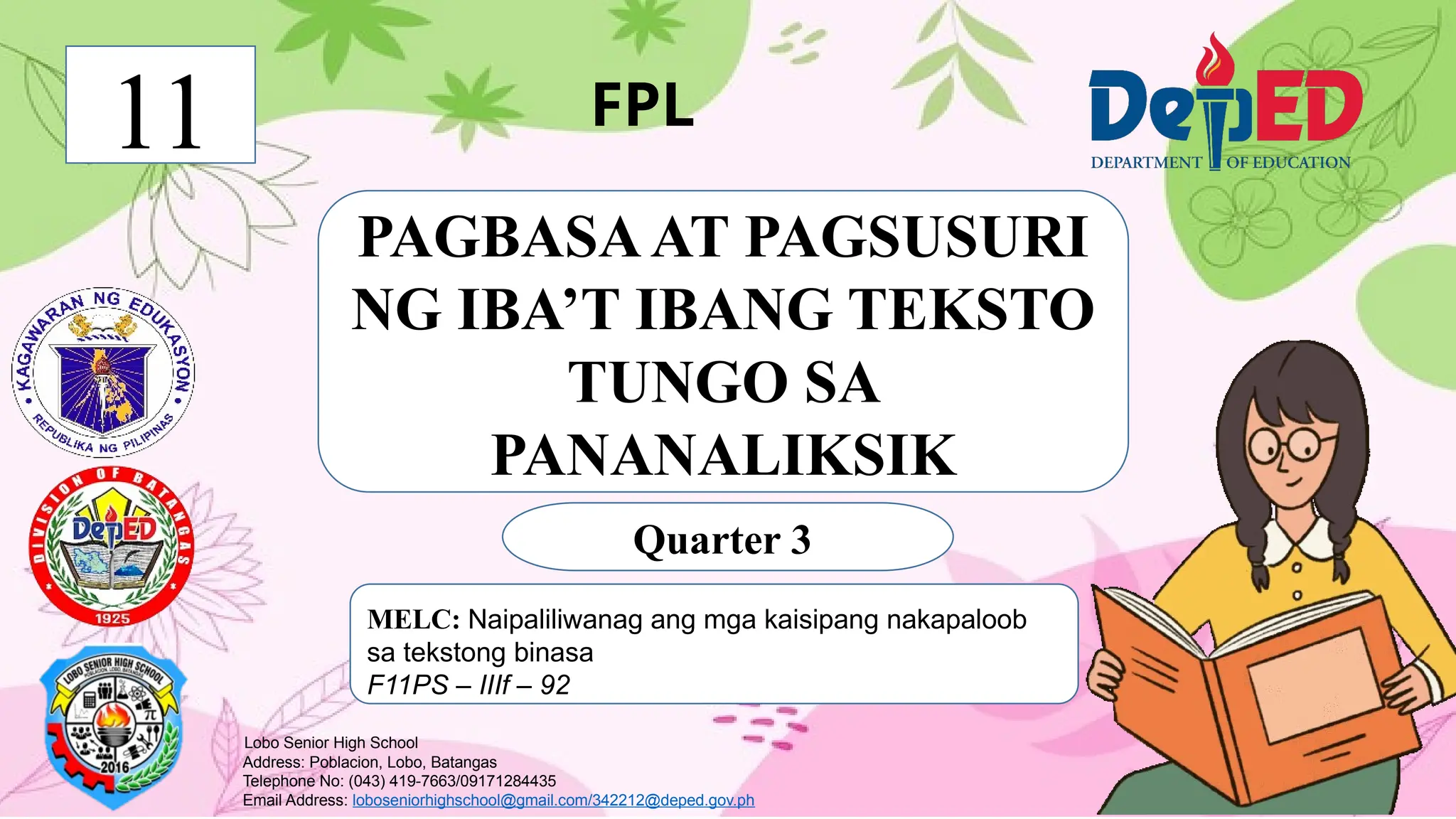 Tekstong prosidyural powerpoint presentation | PPTX