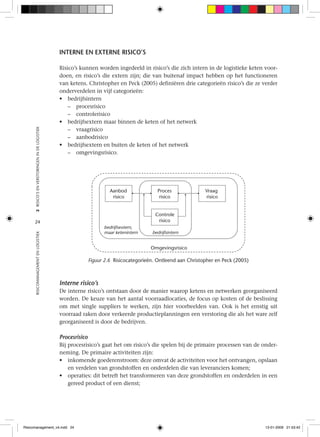 Risicomanagement en logistiek | PDF