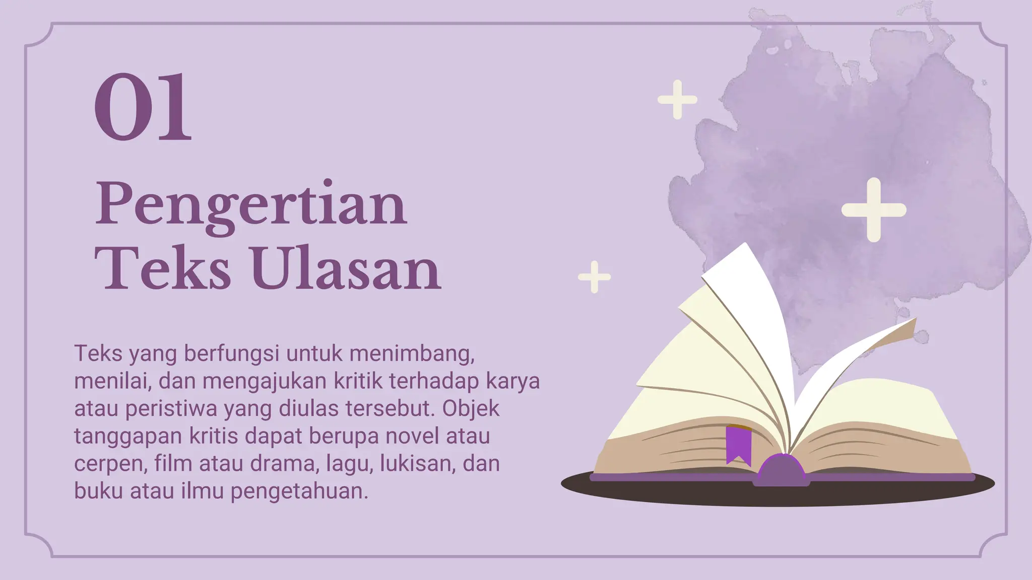 Teks Ulasan (Bahasa Indonesia Kelas VIII).pptx Teks Ulasan (Bahasa Indonesia Kelas VIII).pptx