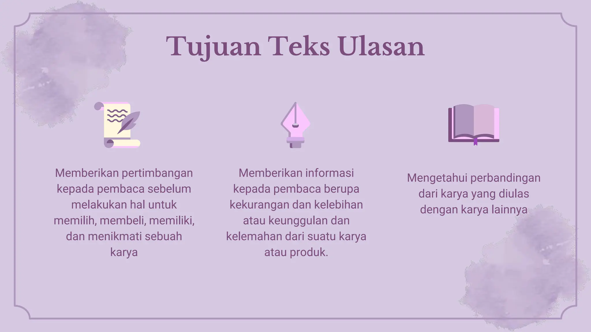 Teks Ulasan (Bahasa Indonesia Kelas VIII).pptx Teks Ulasan (Bahasa Indonesia Kelas VIII).pptx