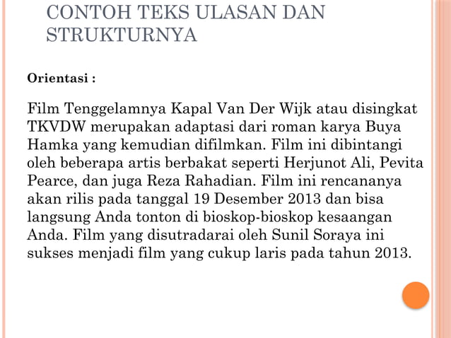 Teks Ulasan Kelas 8 Kurikulum Merdeka 2024.ppt