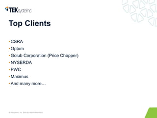 TEKsystems cd_wit presentation | PPTX