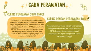 Teknologi beton maju presentasi dari kelompok tiga untuk memenuhi mata ...