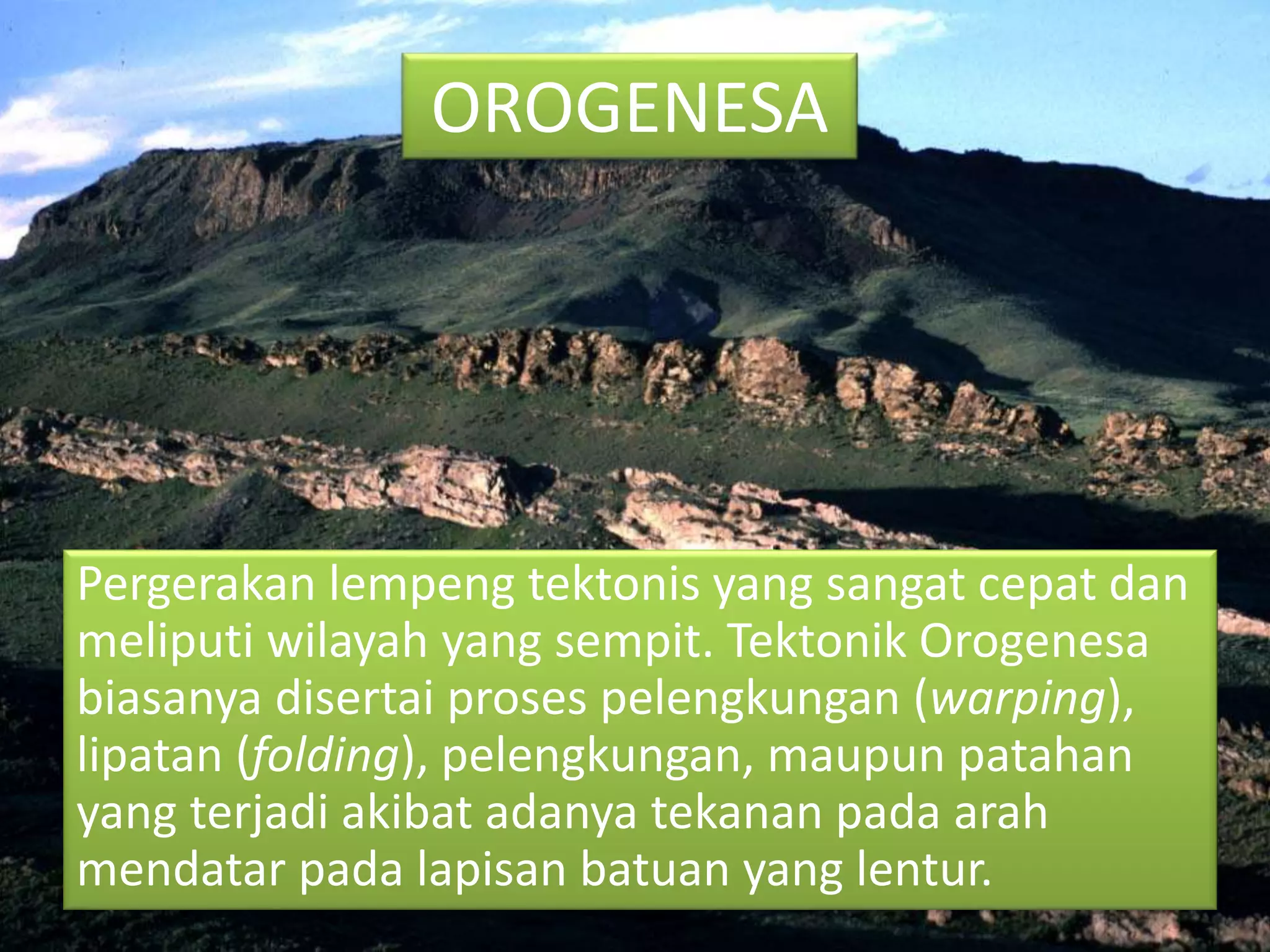 Tugas Tektonisme - Kelas X Geografi | PPTX