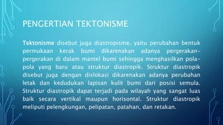 Tektonisme | PPTX