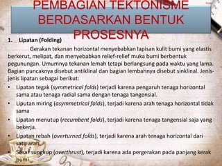 Tektonisme - Geografi (kelas 10) | PPTX