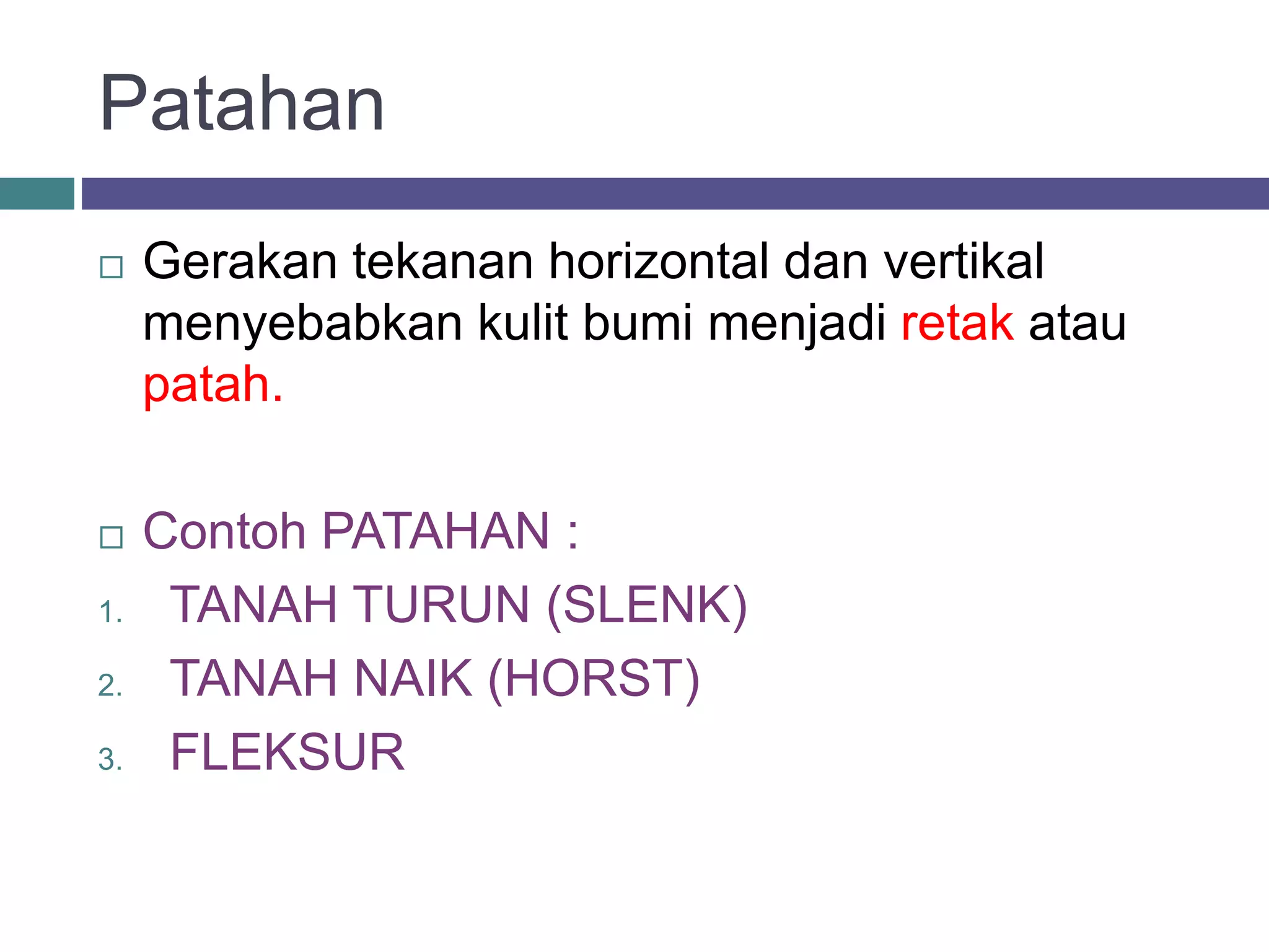 Tektonisme dan Vulkanisme | PPTX