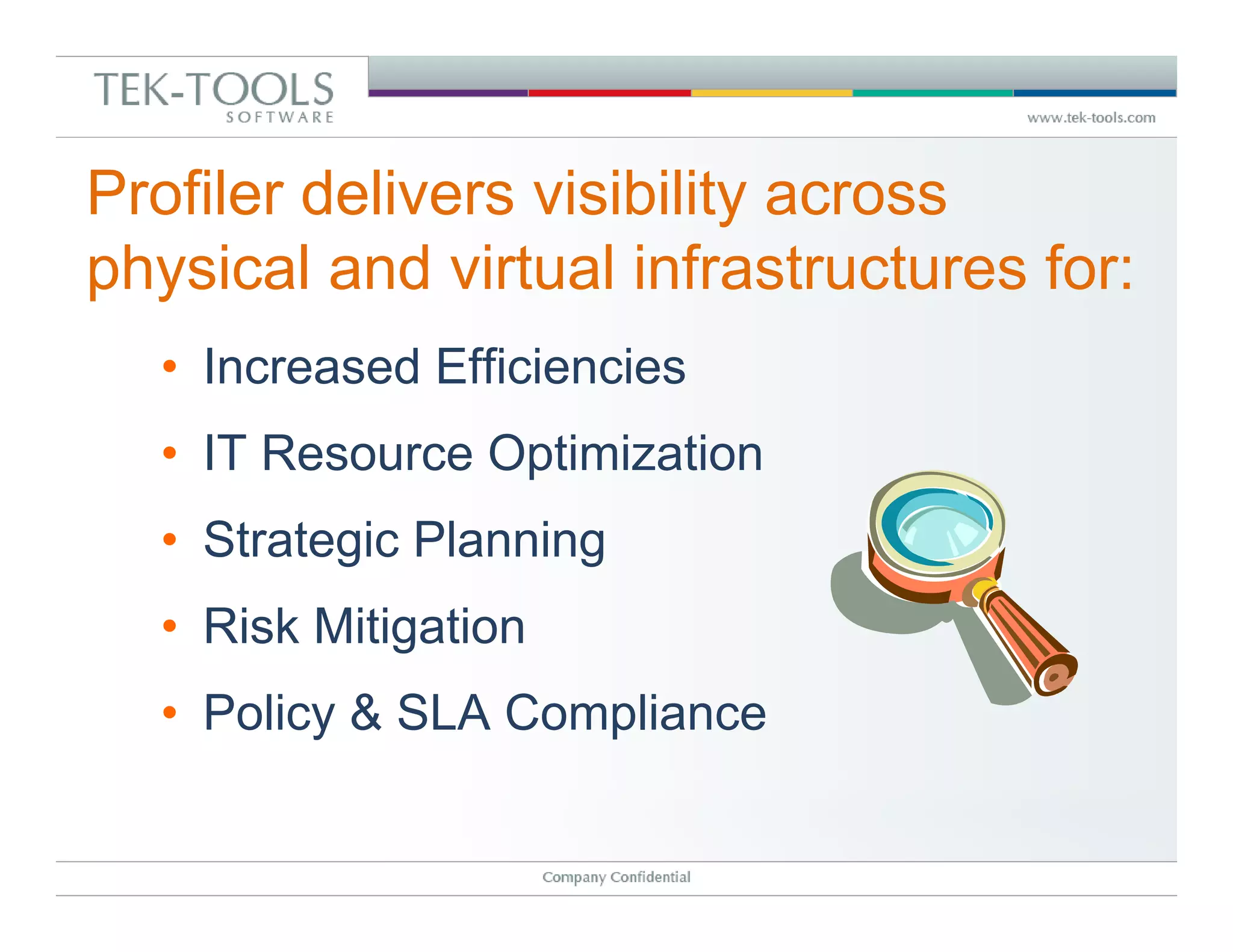 Tek Tools Profiler Overview | PDF