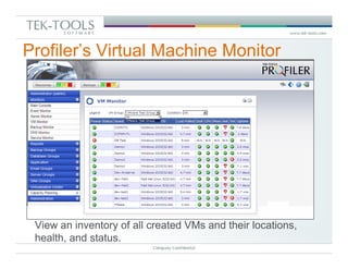 Tek Tools Profiler Overview | PDF | Operating Systems | Computer ...