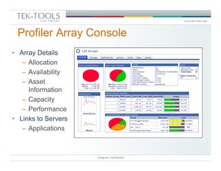 Tek Tools Profiler Overview | PDF | Operating Systems | Computer ...