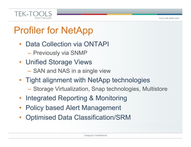 Tek Tools Profiler Overview | PPT