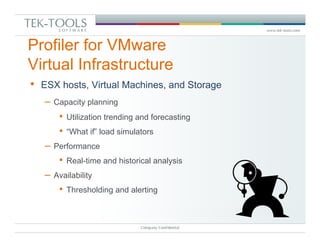 Tek Tools Profiler Overview | PDF | Operating Systems | Computer ...