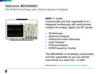 Tektronix and keithley application and product update q2 2016 | PDF