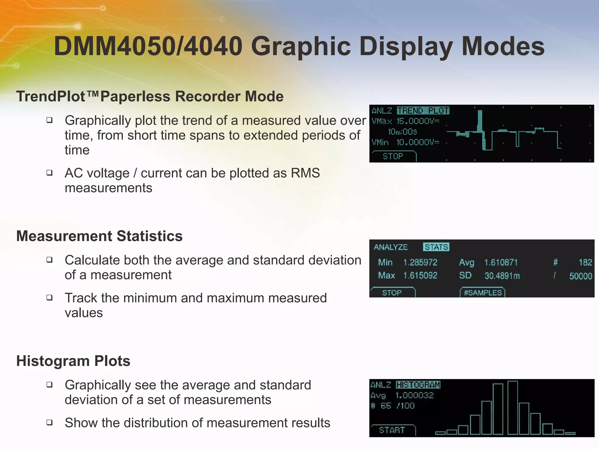 DMM4000 Benchtop Digital Multimeters | PPT