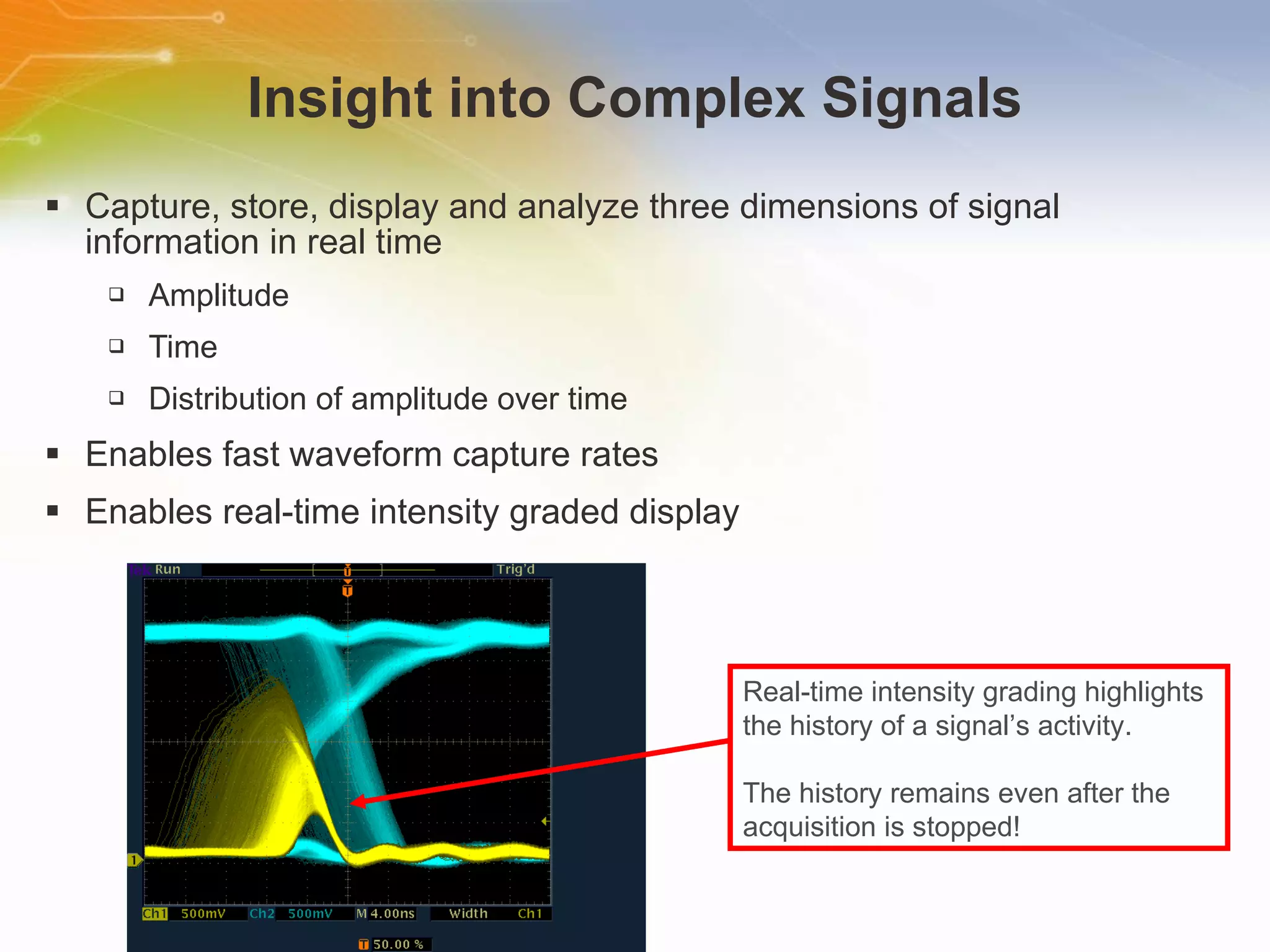 TDS3000C Digital Phosphor Oscilloscopes | PPT