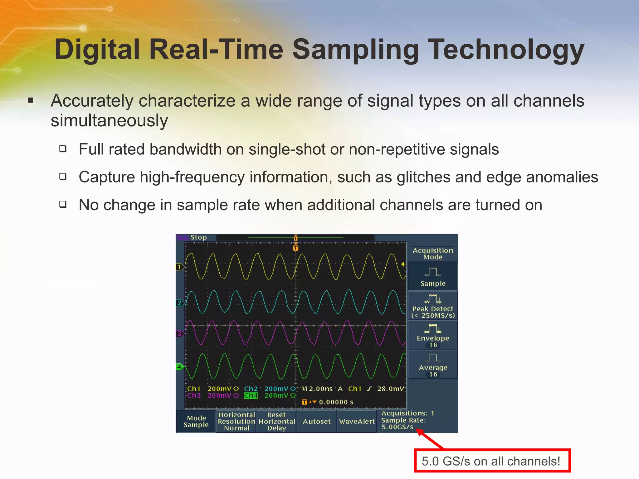 TDS3000C Digital Phosphor Oscilloscopes | PPT