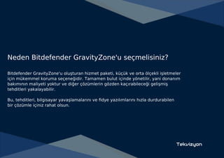 Tekvizyon bitdefender-ürün-tanıtım | PDF