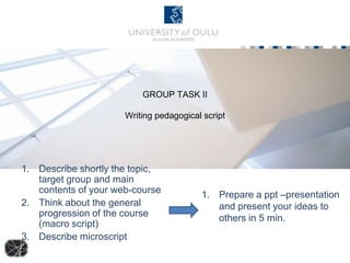 Tel1 2013 02-14-group_dynamics_and_scripting | PPT