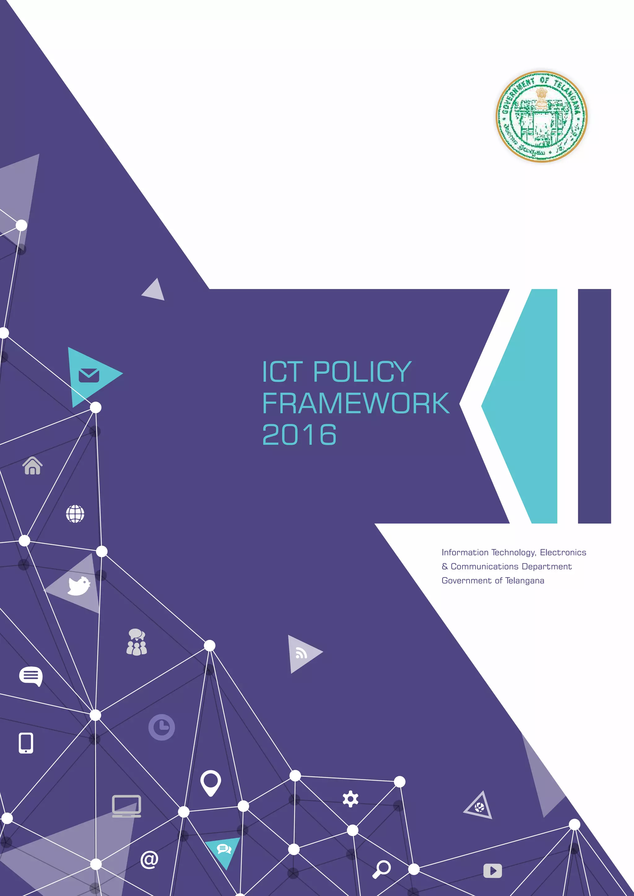 Telangana ICT Policy Framework - 2016 | PDF