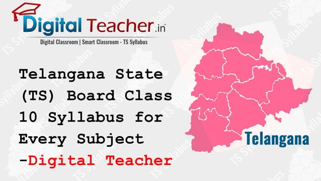 Telangana State Board Class 10 Syllabus for Every Subject -Digital ...