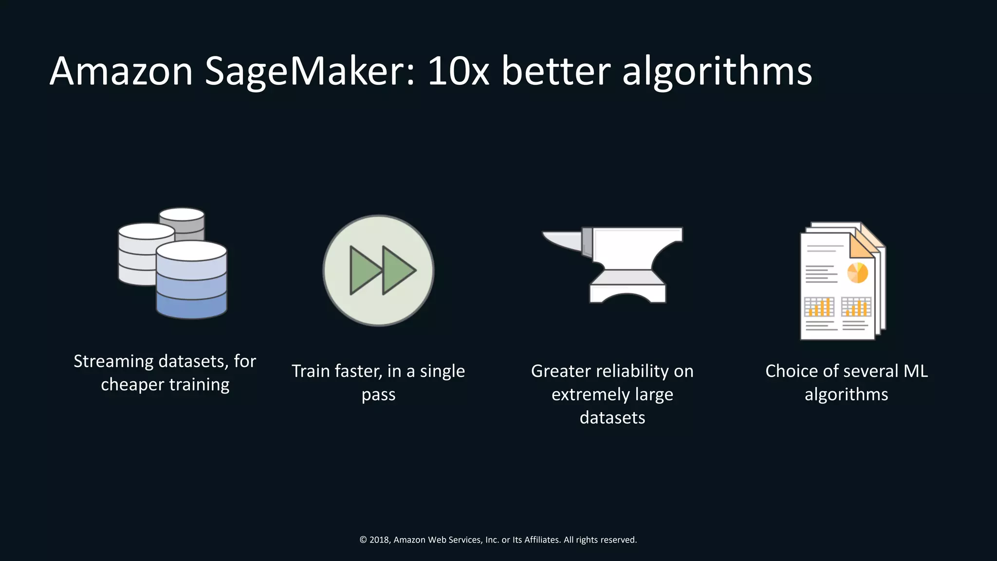 Speed up your Machine Learning workflows with build-in algorithms | PDF | Cloud Computing | Internet