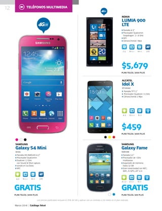 Telcel catalogo exclusivos_mar_2014 | PDF