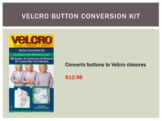 Arthritis clothing gadgets | PDF