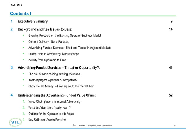 Telco 2.0 Report Summary: Telcos' Role in Advertising Value Chain | PPT