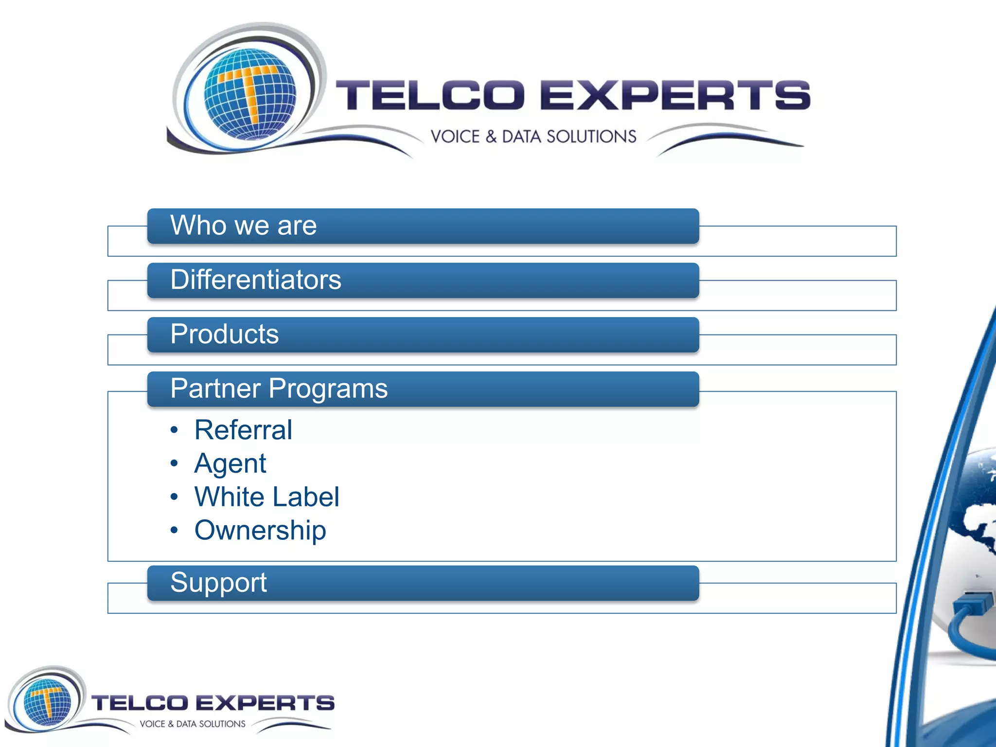 Telco experts partner programs | PDF | Telecommunications Industry ...