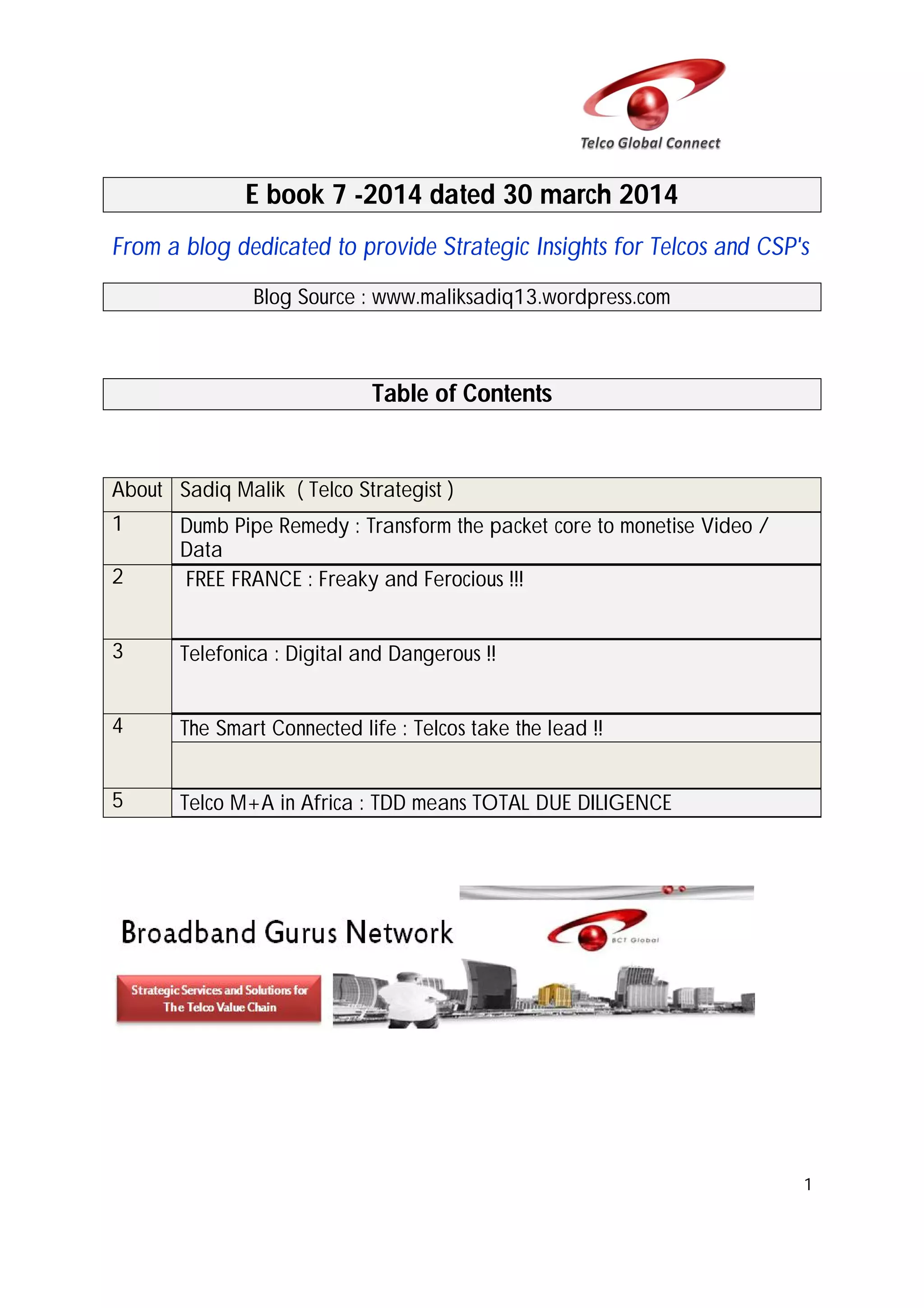 Telco Global Connect 7 | PDF