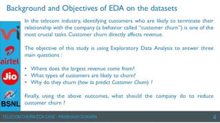 Exploratory Data Analysis Example - Telecom Churn | PPT