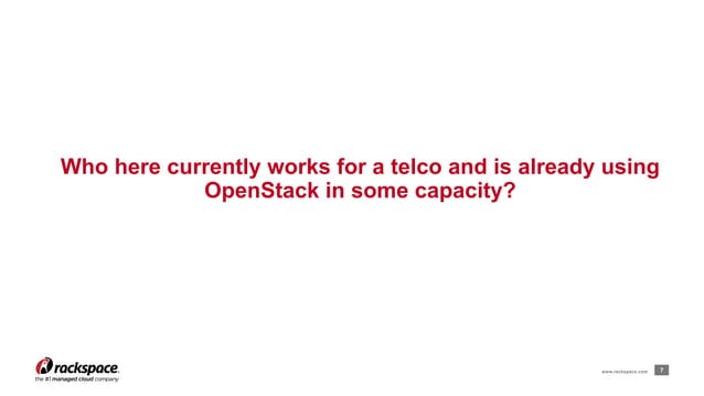 Telco open stack use cases james thorne | PPT