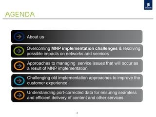 Engaging MNP Management Solutions That Work For Your Network | PDF