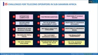 Challenges for Telecoms Operators in Africa | PPTX