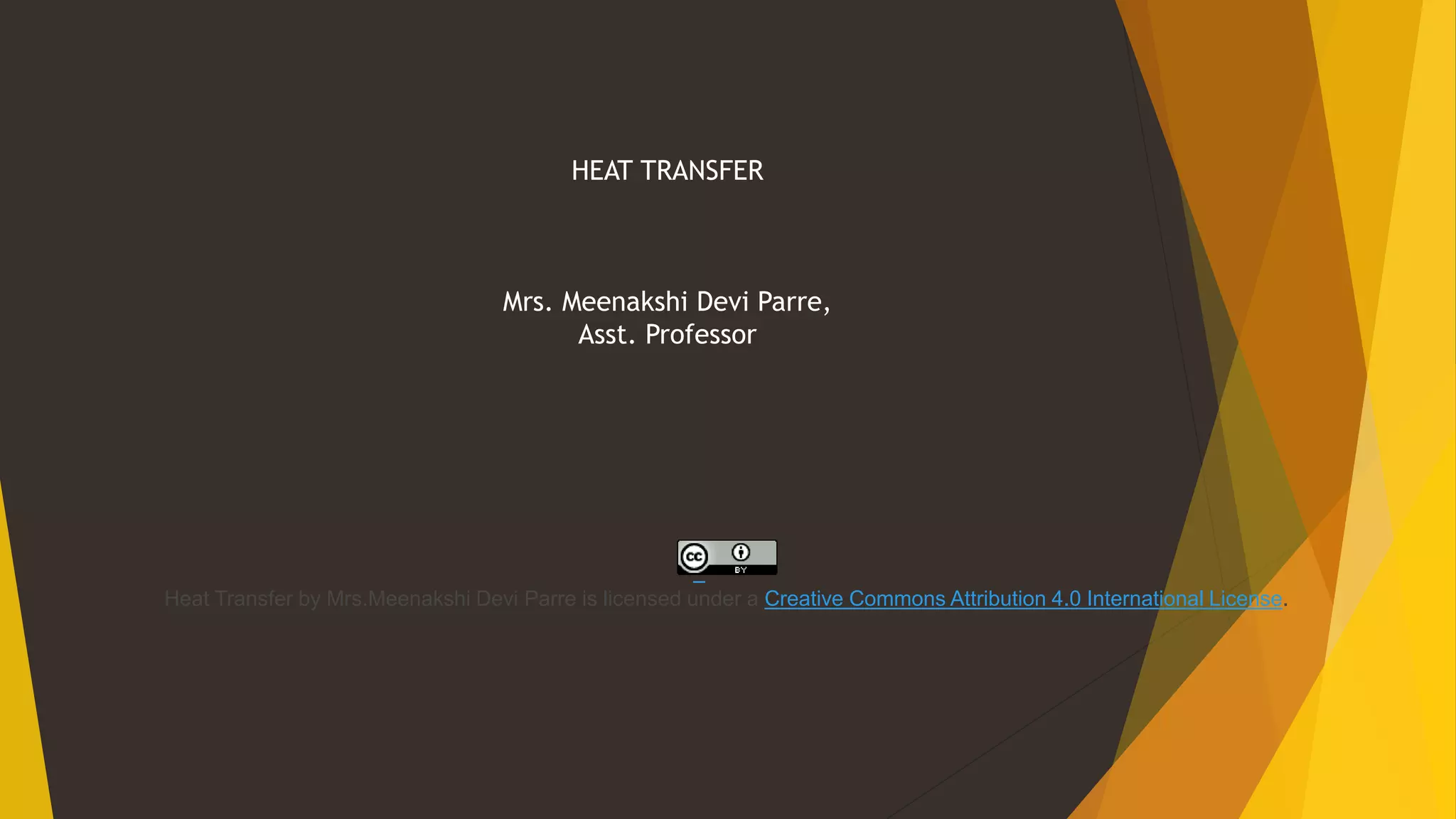 Heat Transfer | PPT