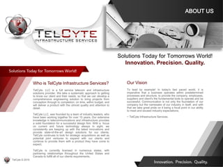 Tel cyte 2019 brochure | PPT