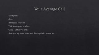 Tele calling sales training | PPTX