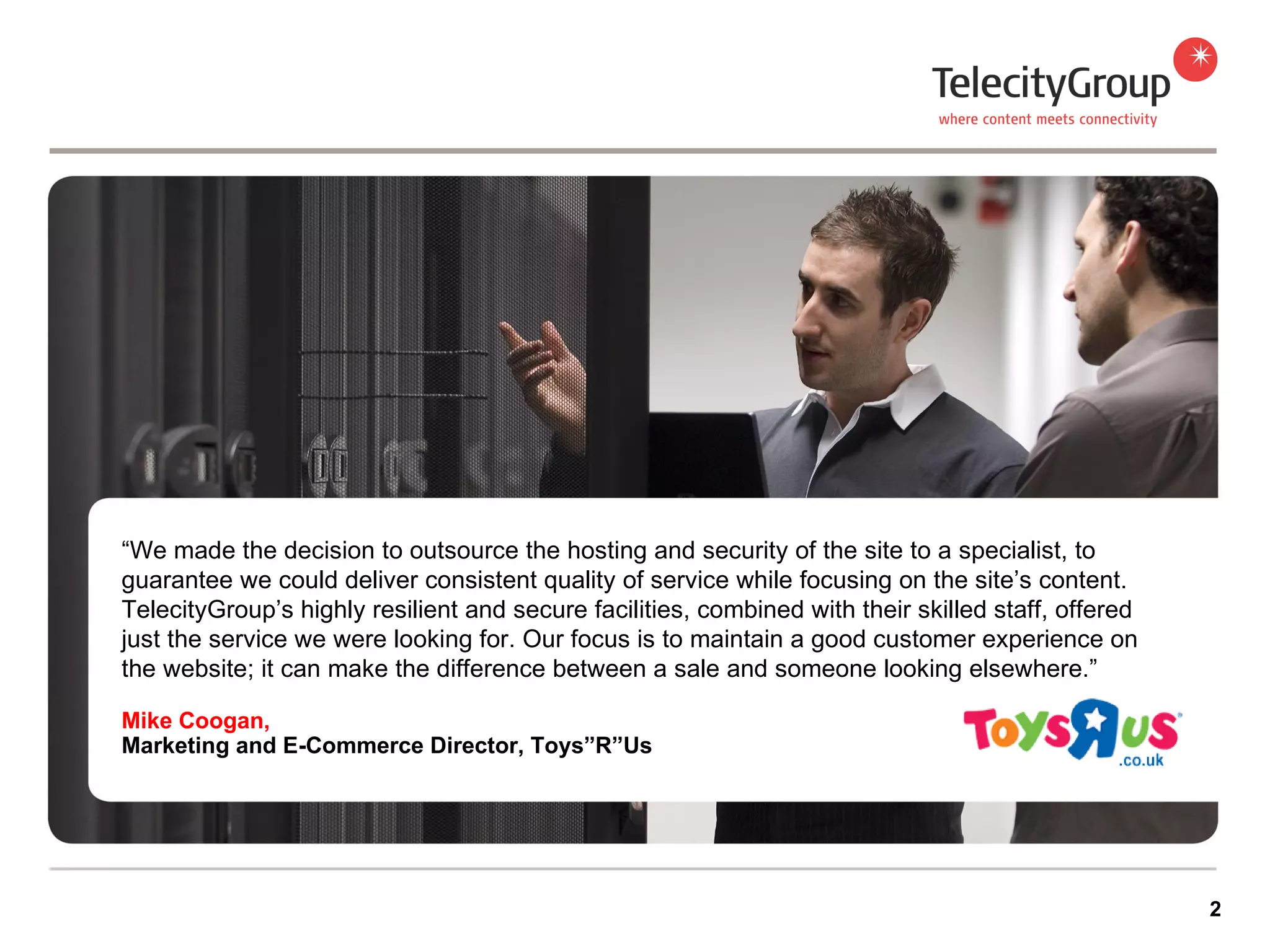 Telecity Group Corporate Overview 2009 | PPT