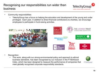 Telecity Group Corporate Overview 2009 | PPT