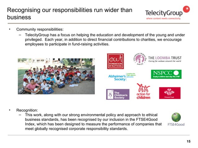 Telecity Group Corporate Overview 2009 | PPT