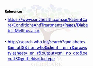 Diabetes Care in Nursing Homes | PPTX