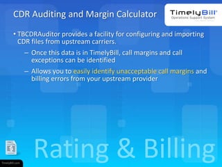 Telecom Billing by TimelyBill | PPT