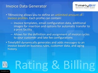 Telecom Billing by TimelyBill | PPT