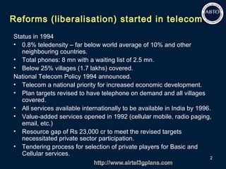 Telecom in-india103-120303111528-phpapp01 | PPT