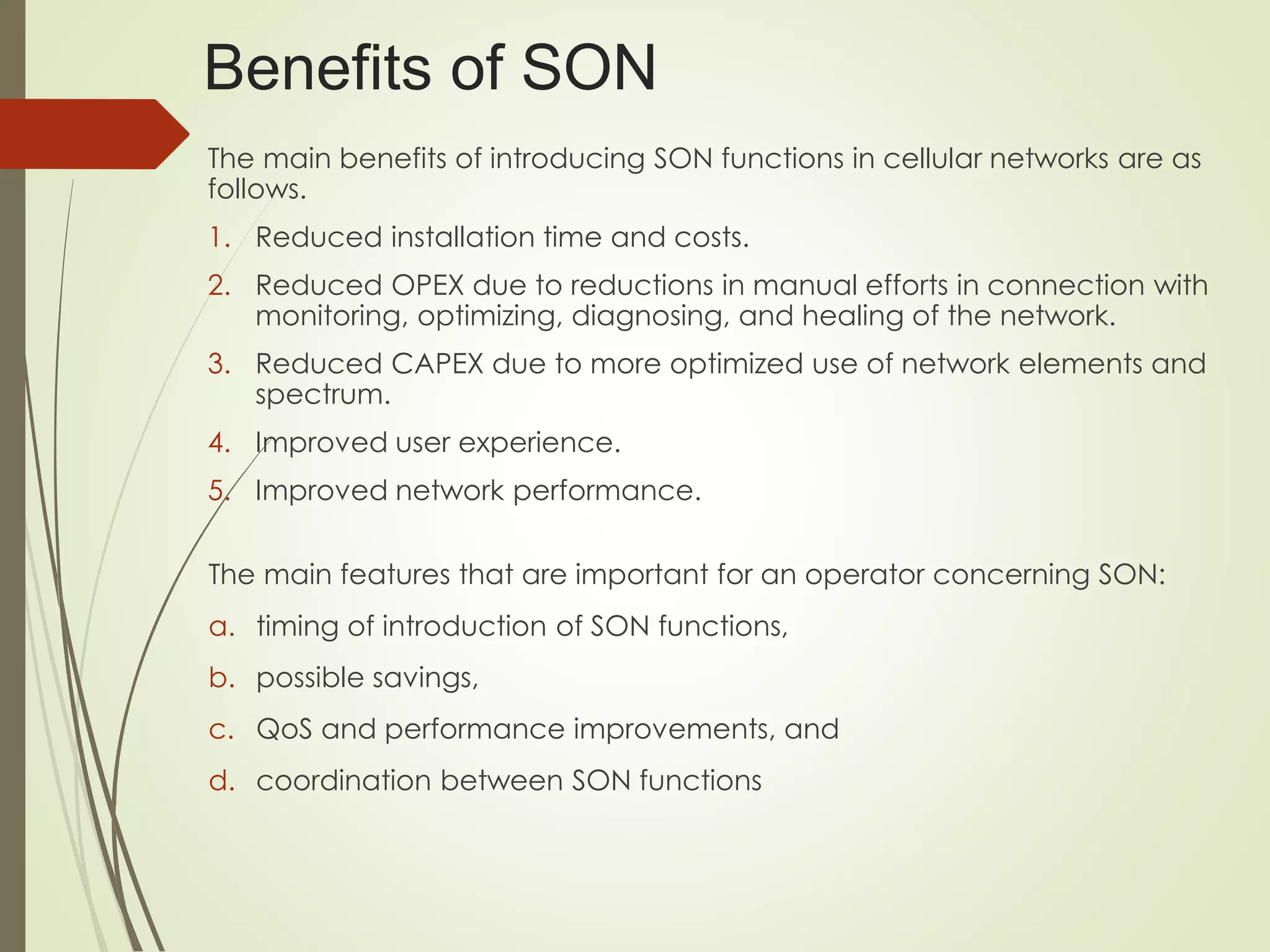 Telecom Self Organizing Network Pdf Computer Networking Computing