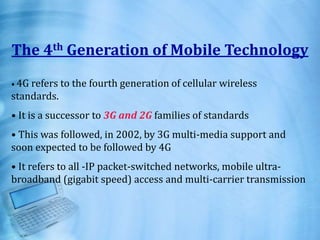 Telecom - The next generation | PPT