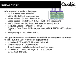 WebRTC standards update (13 Nov 2013) | PPT