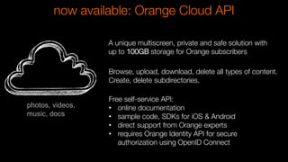 making a place in the API world by Laurent Benveniste at Telecom APIs | PPT