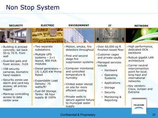 Telecom argentina datacenters | PPT